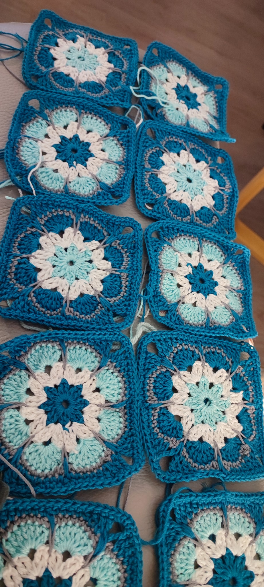 Perfect Granny Square With 8 Petals