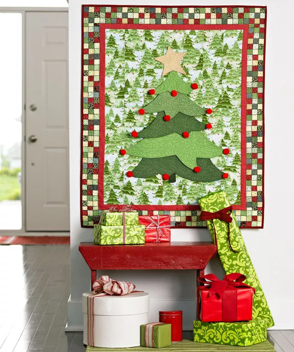 Pieceful Pines Quilt