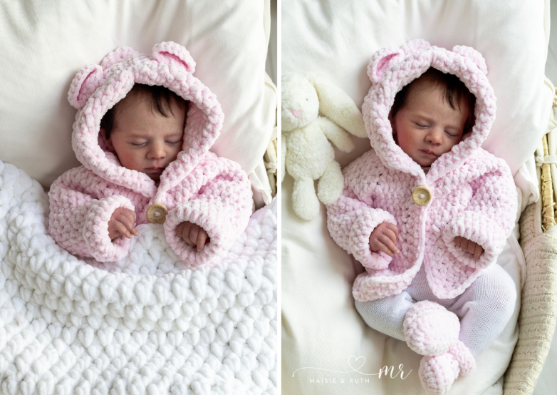 Super Chunky Crochet Baby Blanket
